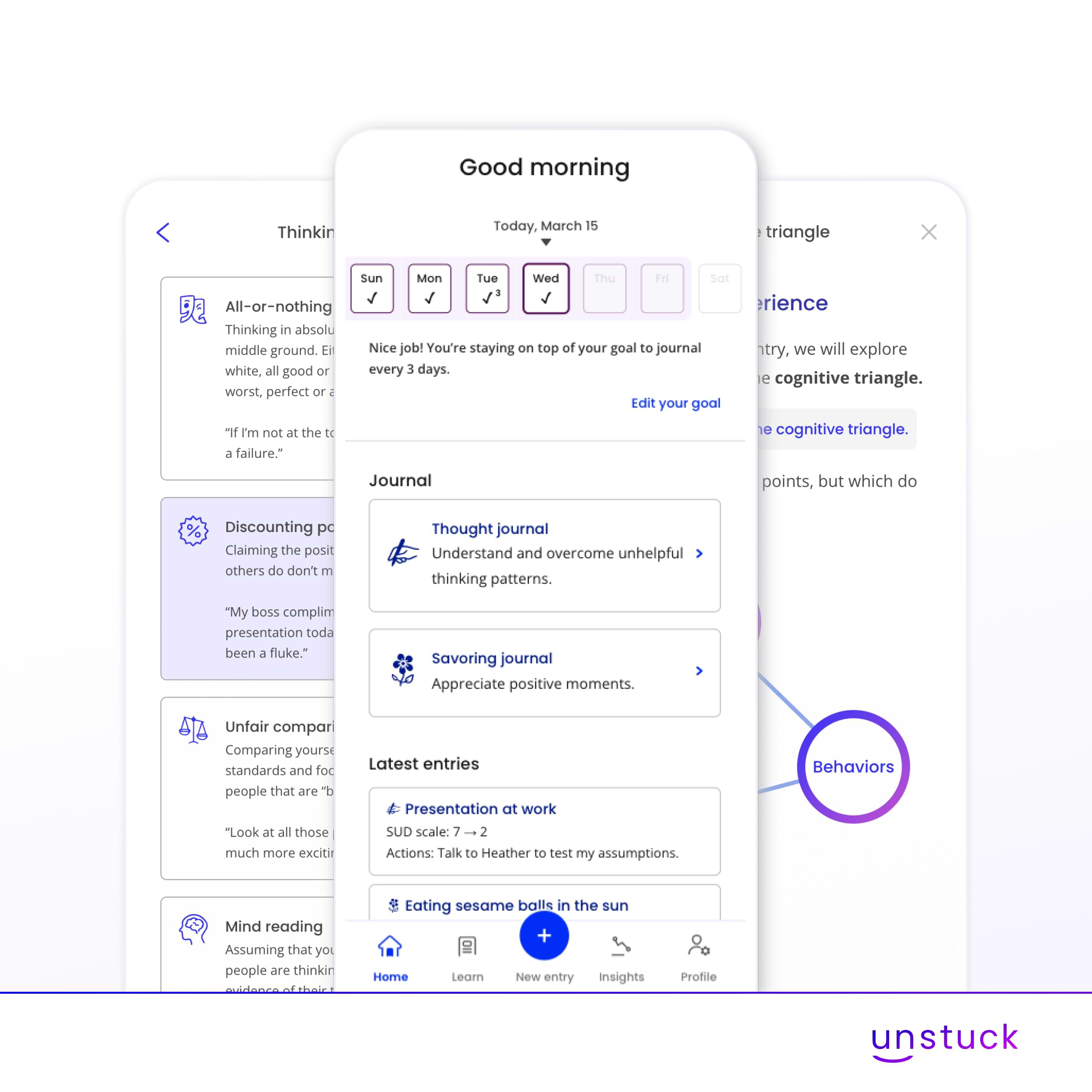 Unstuck: CBT Journal